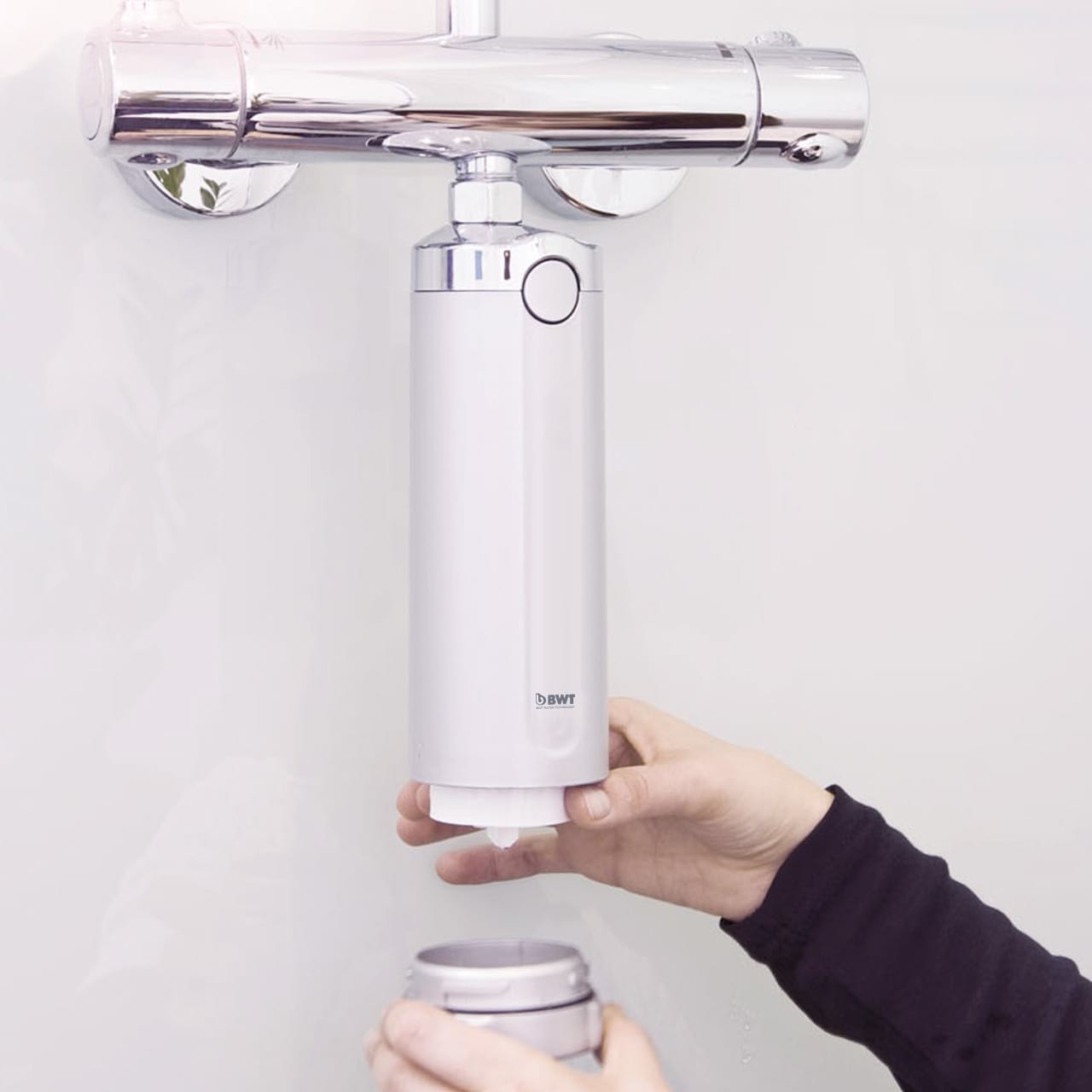 Kalk­filter til bruseren