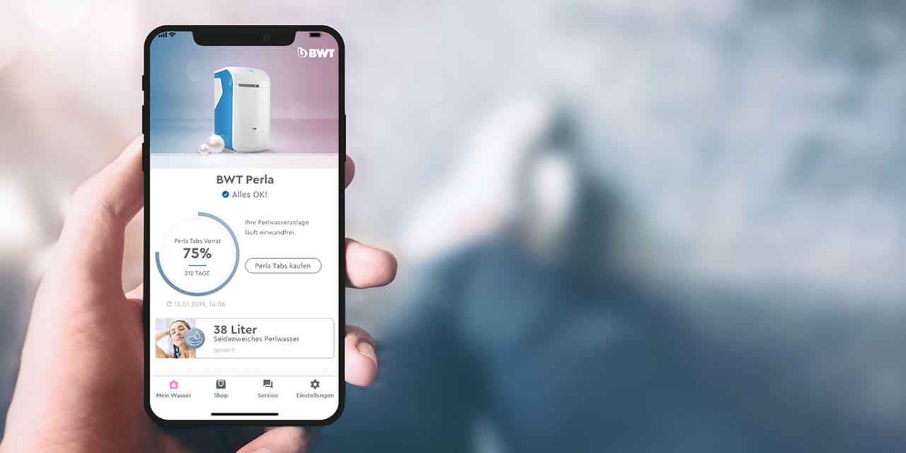 Silkeblødt BWT vand - BWT