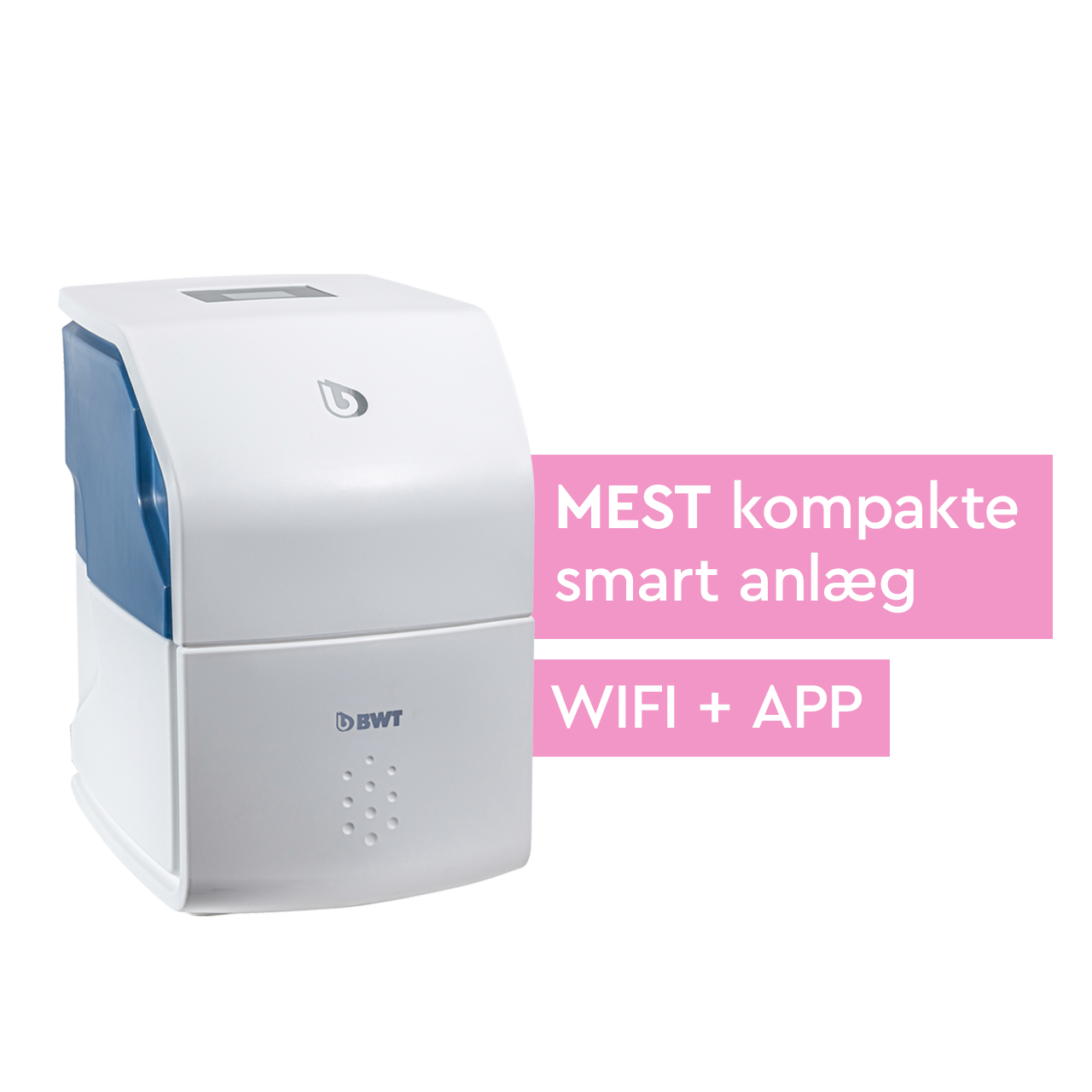 BWT Perla One blødgøringsanlæg → Mest KOMPAKTE smart anlæg