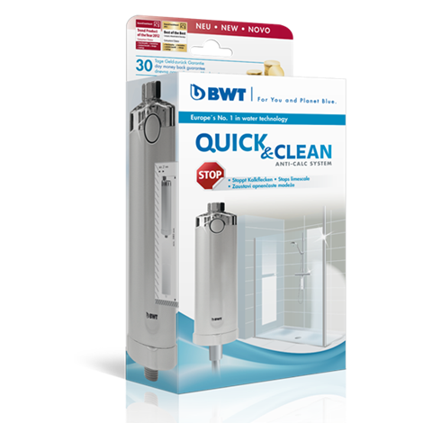 Quick & Clean Antikalk-Filtersystem - BWT