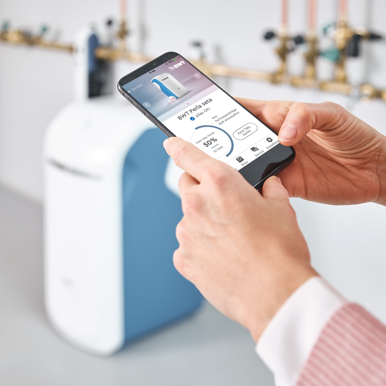 Kontakt aufnehmen - BWT