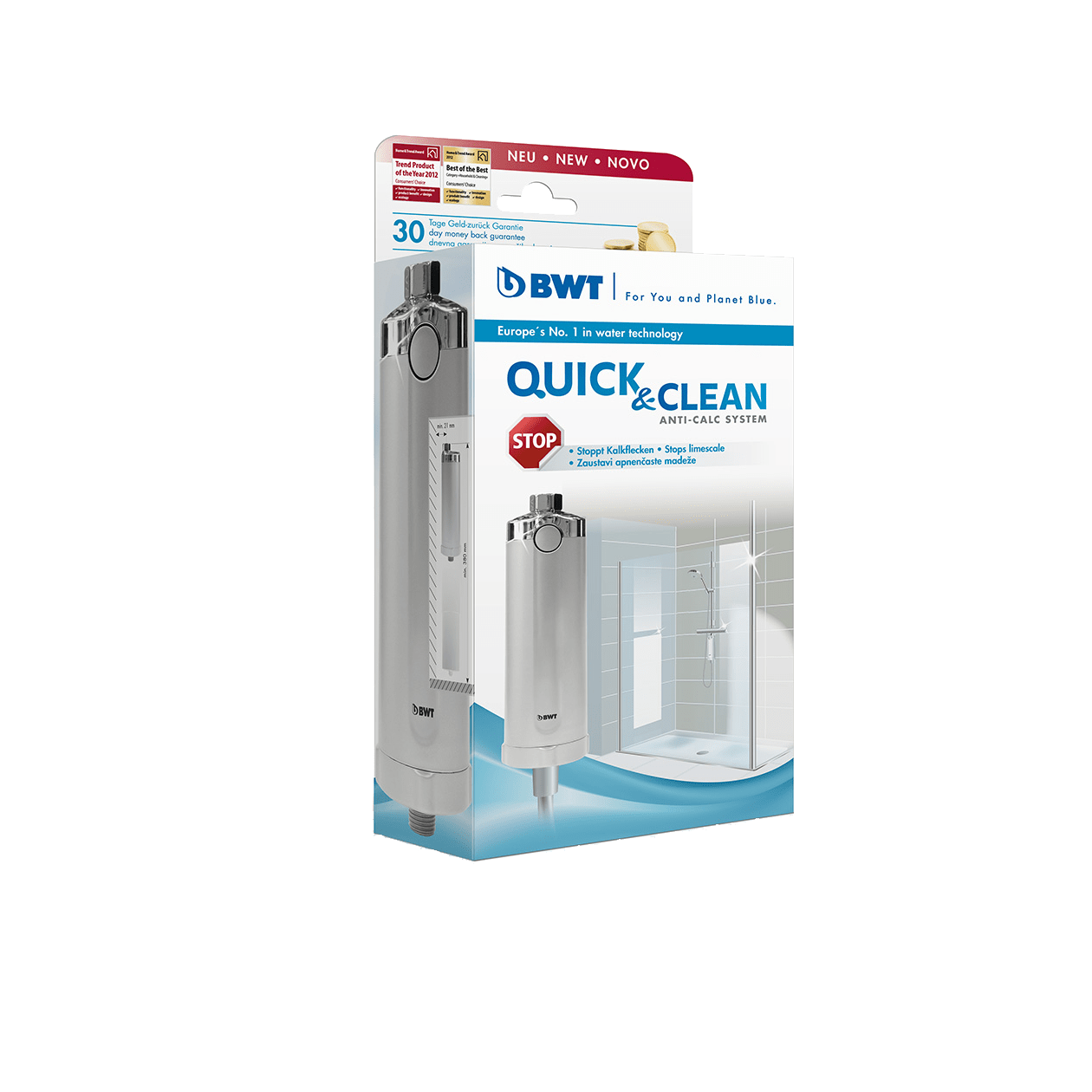 Quick & Clean anti-limescale filter system - BWT