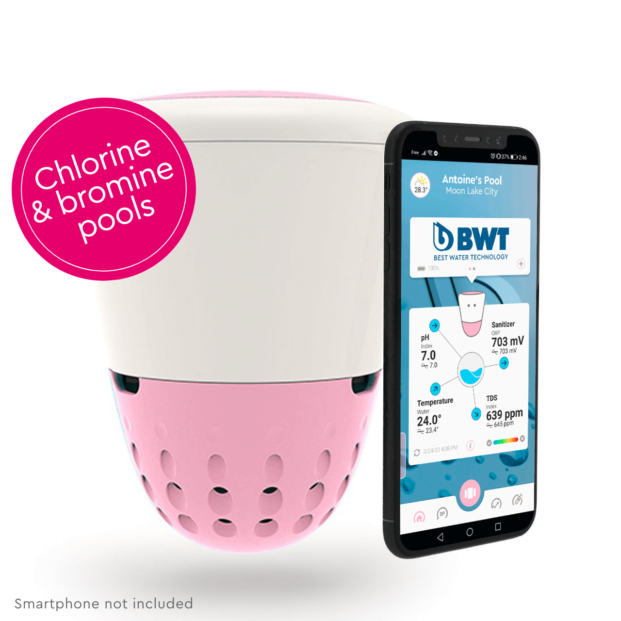 Pearl Water Manager chlorine and bromine - BWT