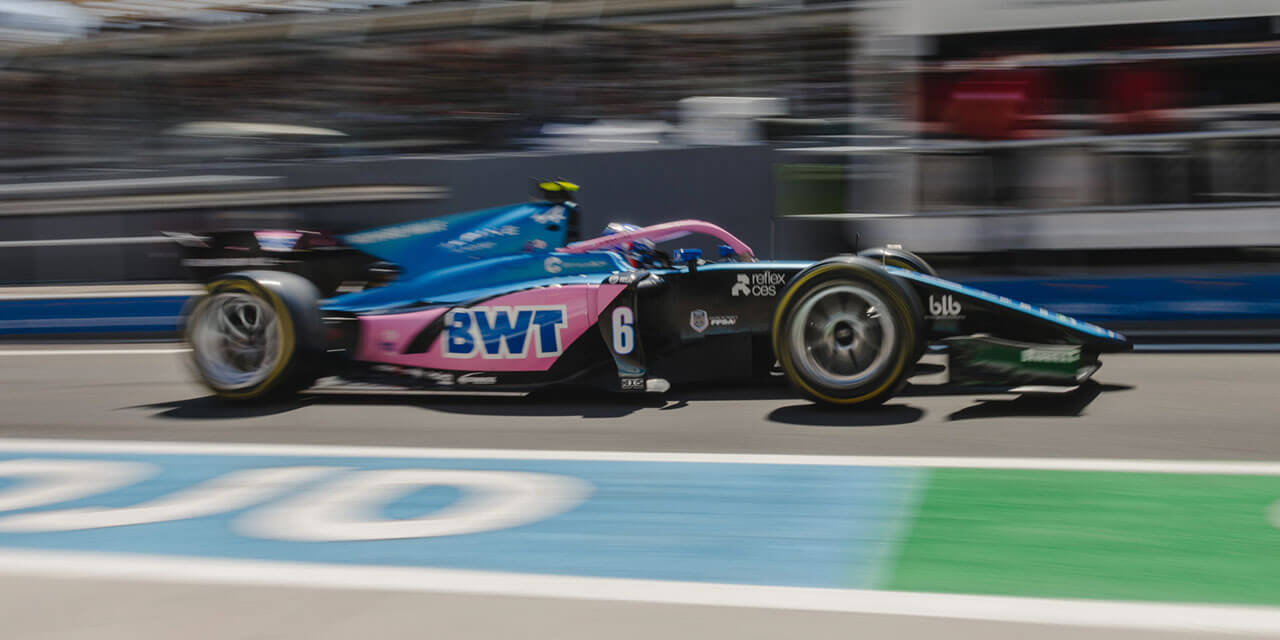 Podium hat trick for Alpine Academy as FIA Formula 2 and FIA Formula 3 ...