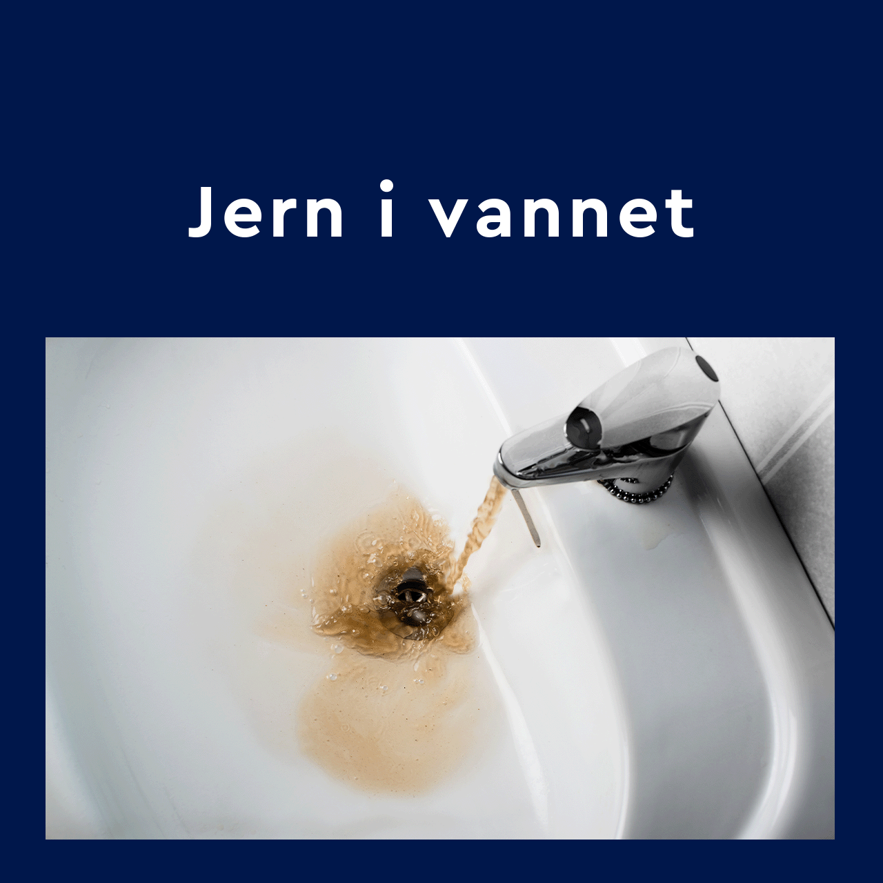 Jern i vannet -> Et metall vi gjerne vil være foruten i vannet - BWT