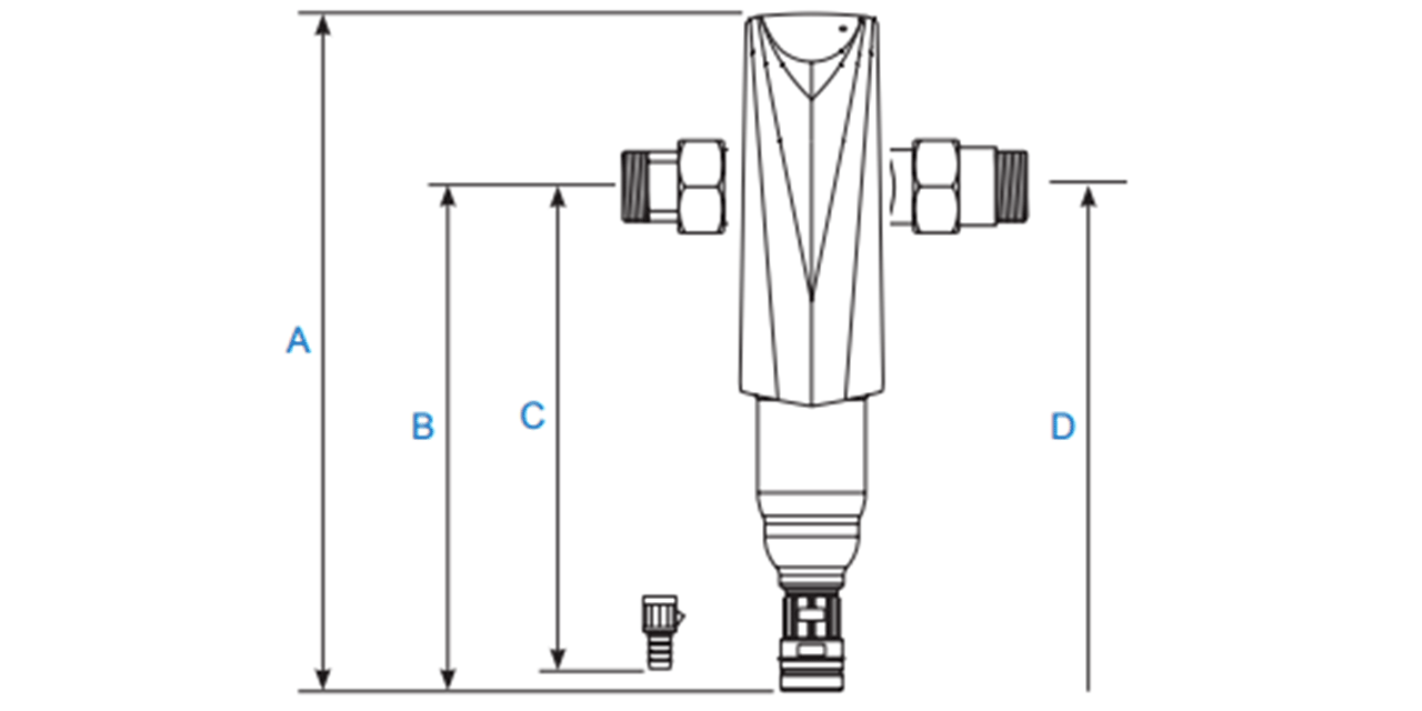 BWT Infinity Automatisk silfilter - Automatisk tilbakespylingsfilter - BWT