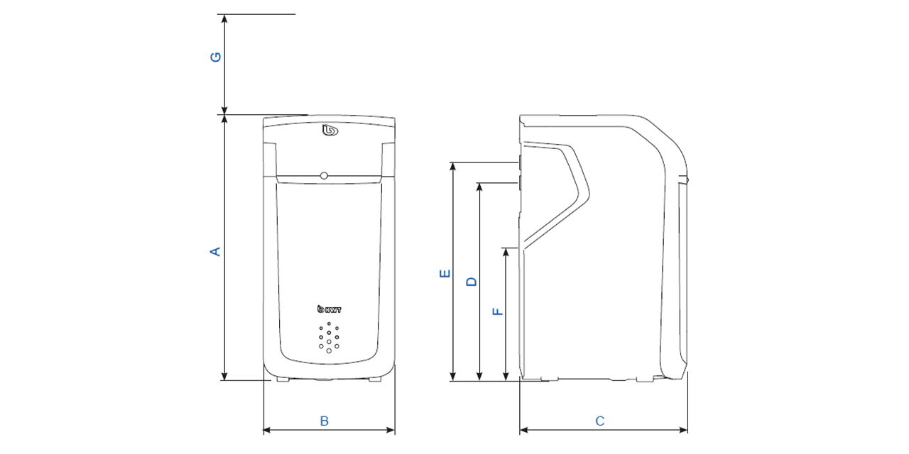 BWT Perla Home Simplex kalkfilter - Bløtt vann etter ditt forbruk - BWT