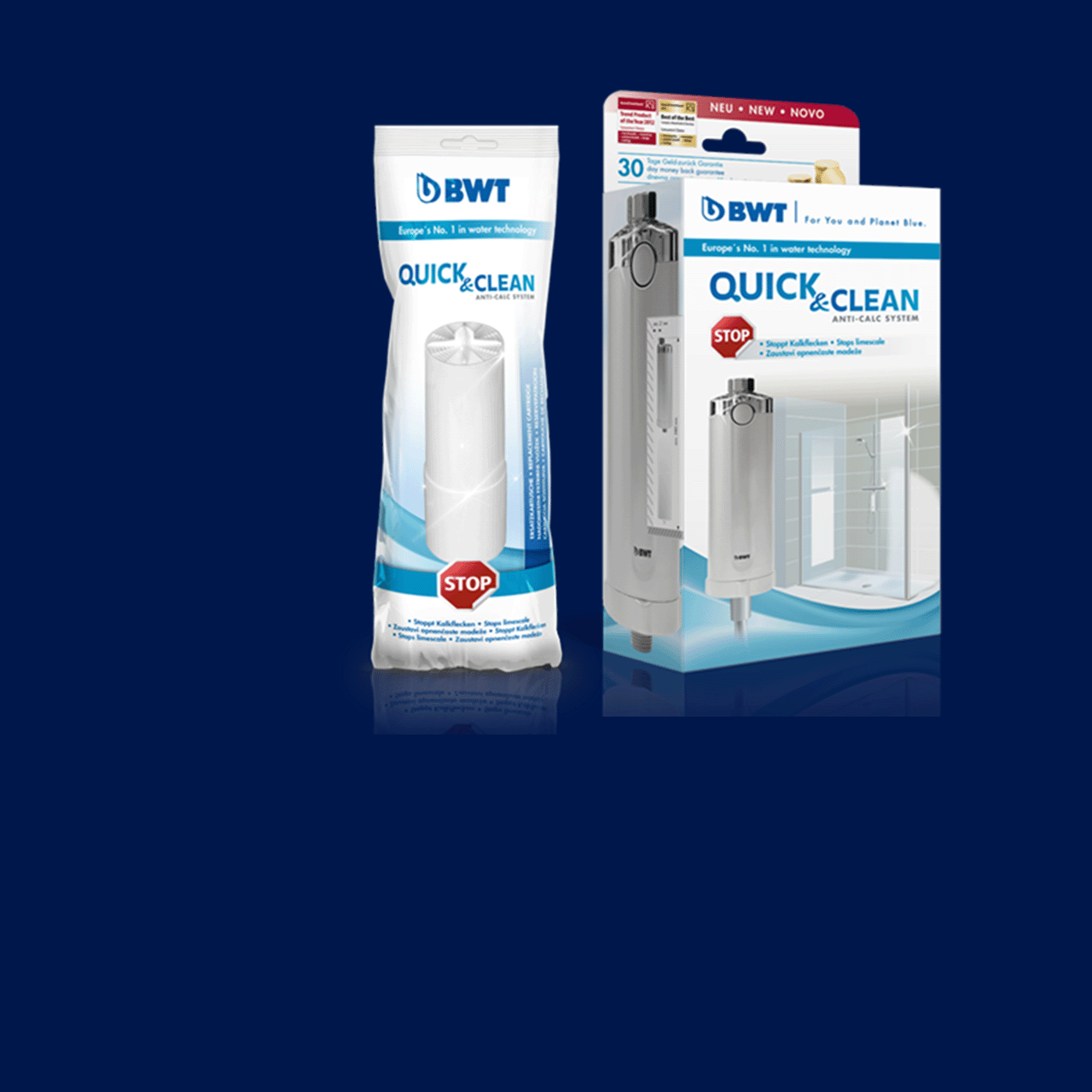 Kalkfilter til dusj og blandebatteri – bli kvitt kalk kjapt og ...