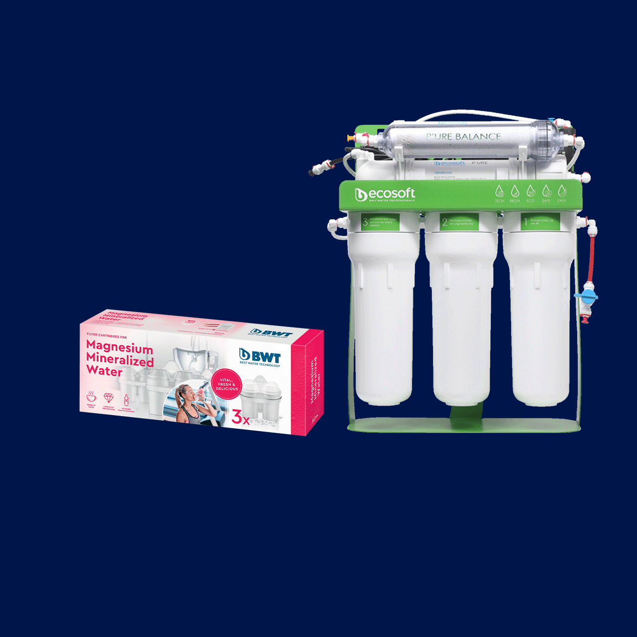 BWT produkter til vannbehandling og basseng - BWT