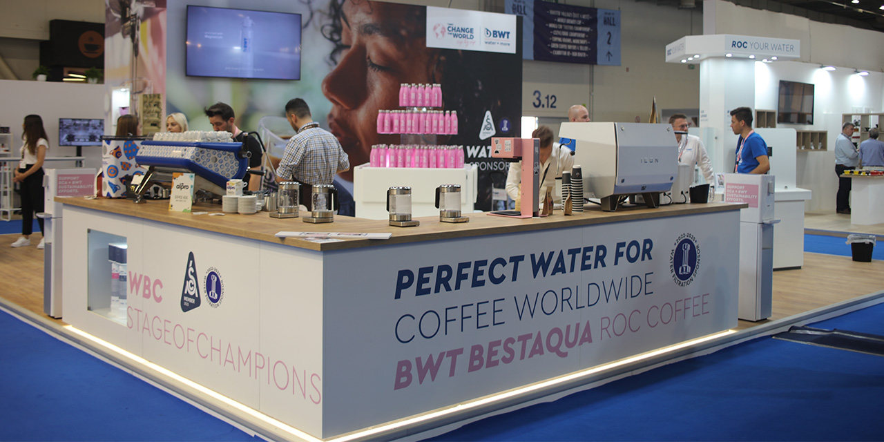 BWT na World of Coffee w Atenach - BWT