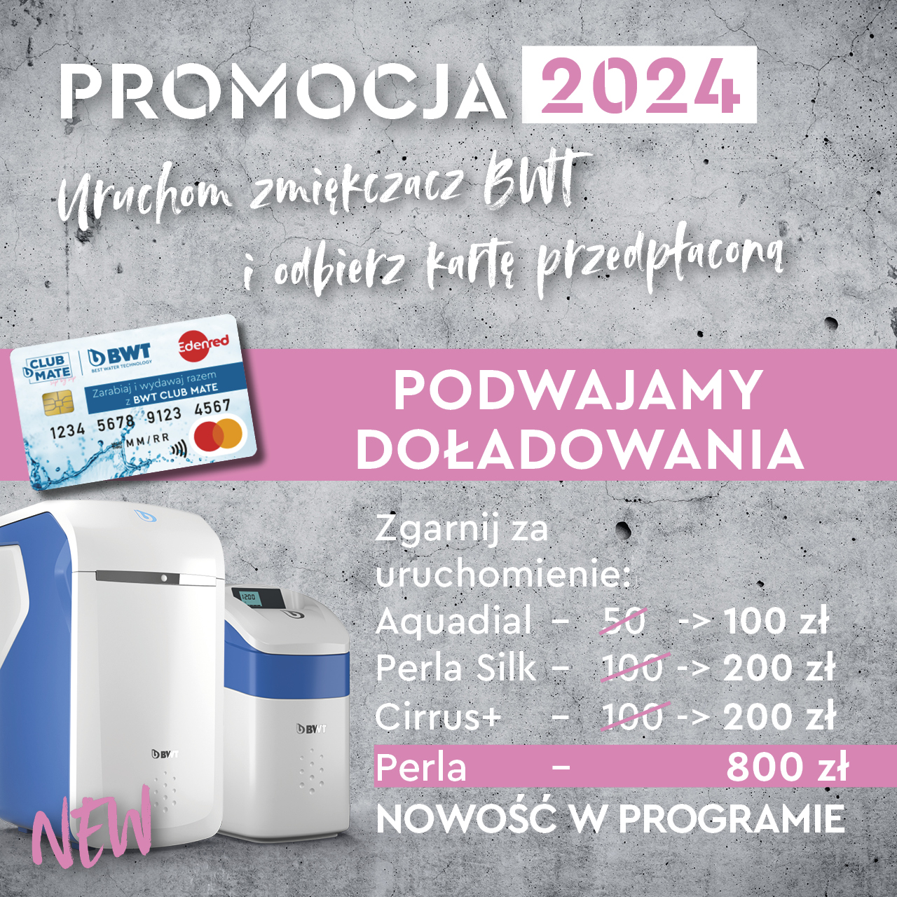 Program BWT CLUB MATE - BWT