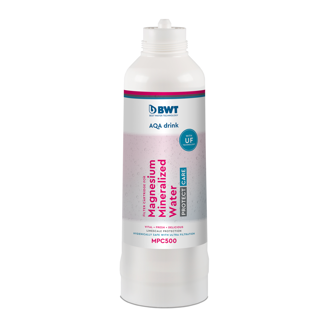 BWT filter cartridges for water filters and water dispensers