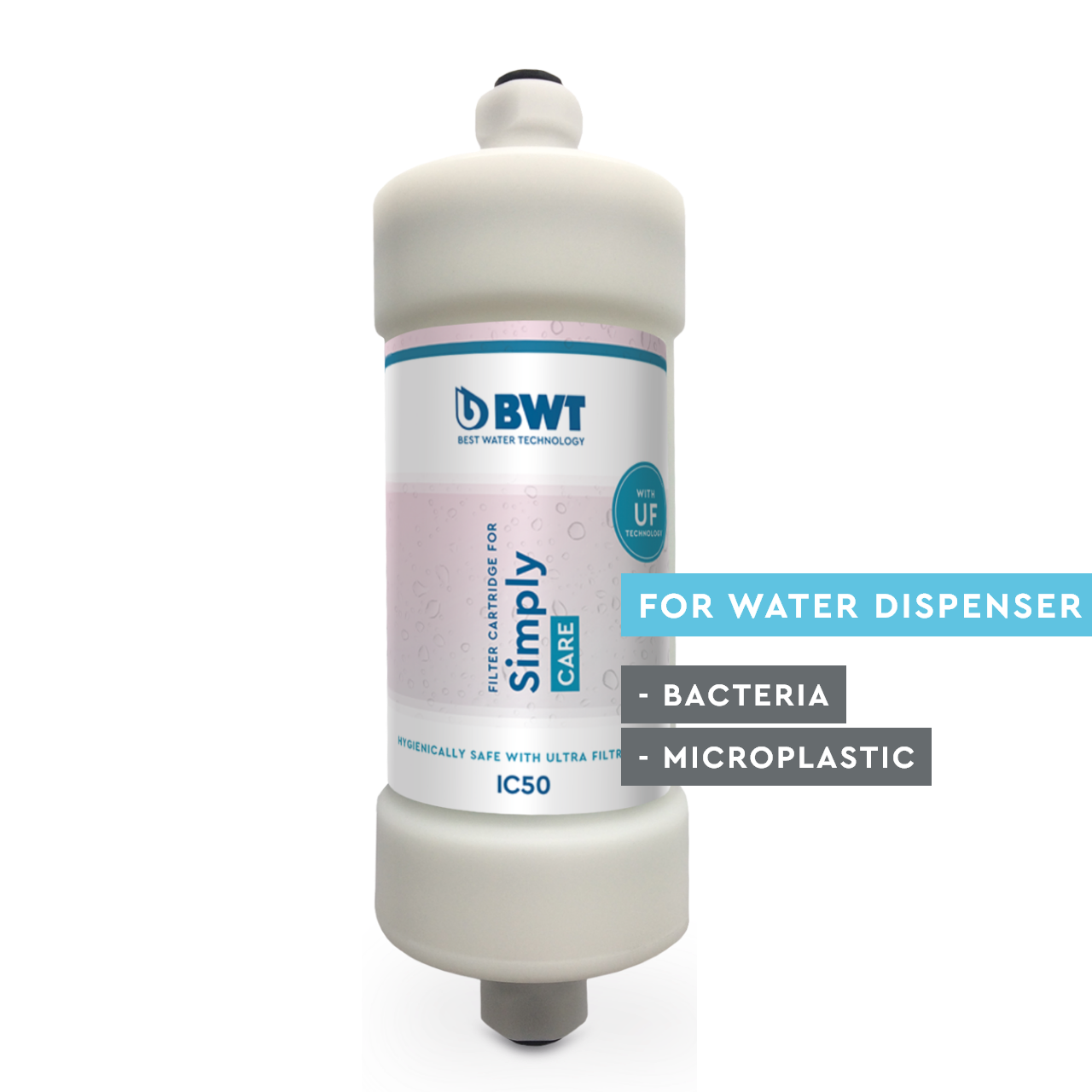 BWT filter cartridges for water filters and water dispensers