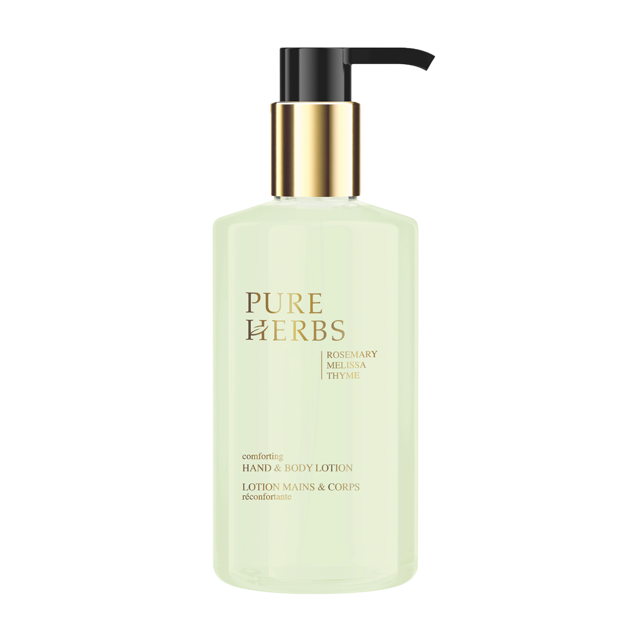 Nourishing body lotion by PURE HERBS for gentle care of skin and body