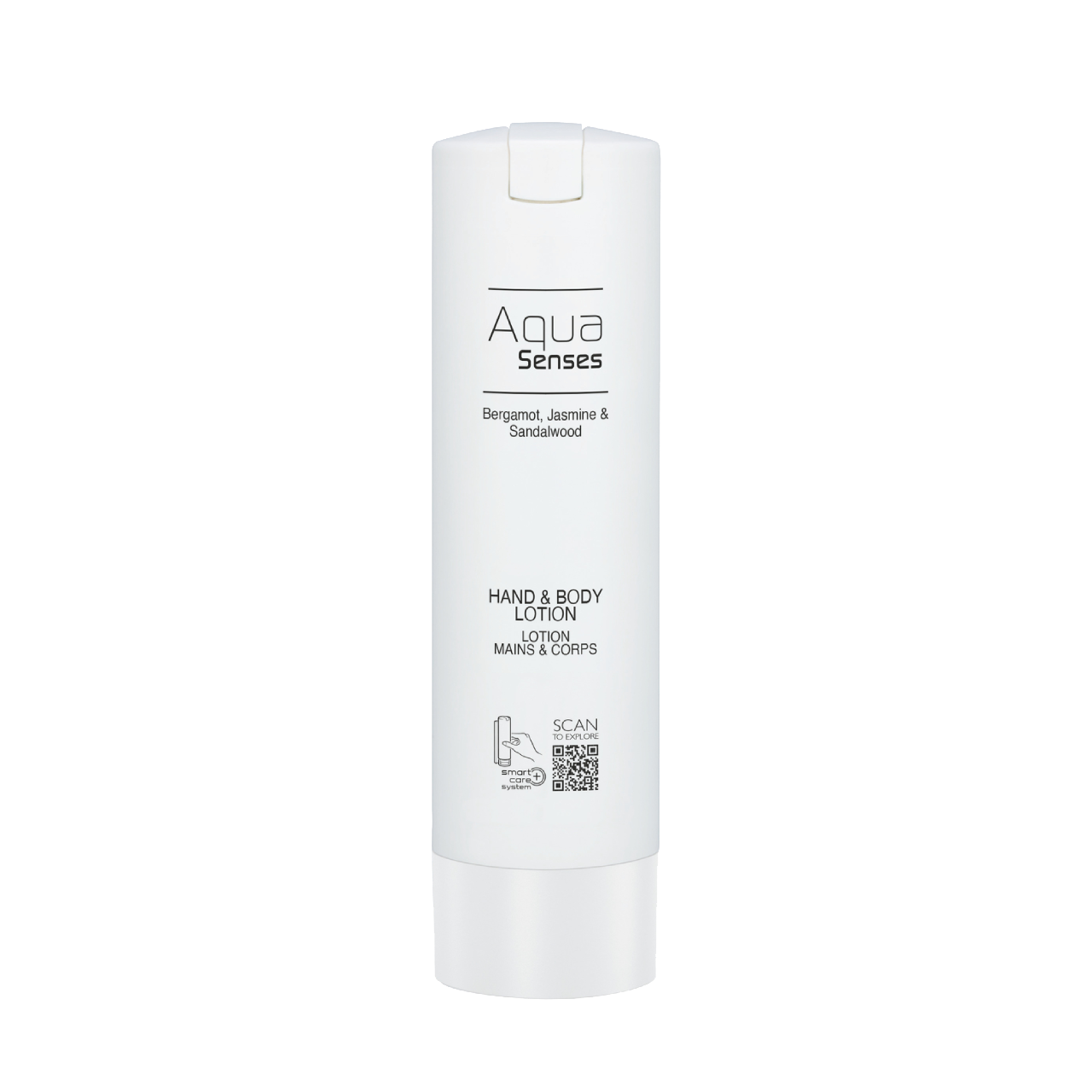 Aqua Sense hand and body lotion in pump dispenser