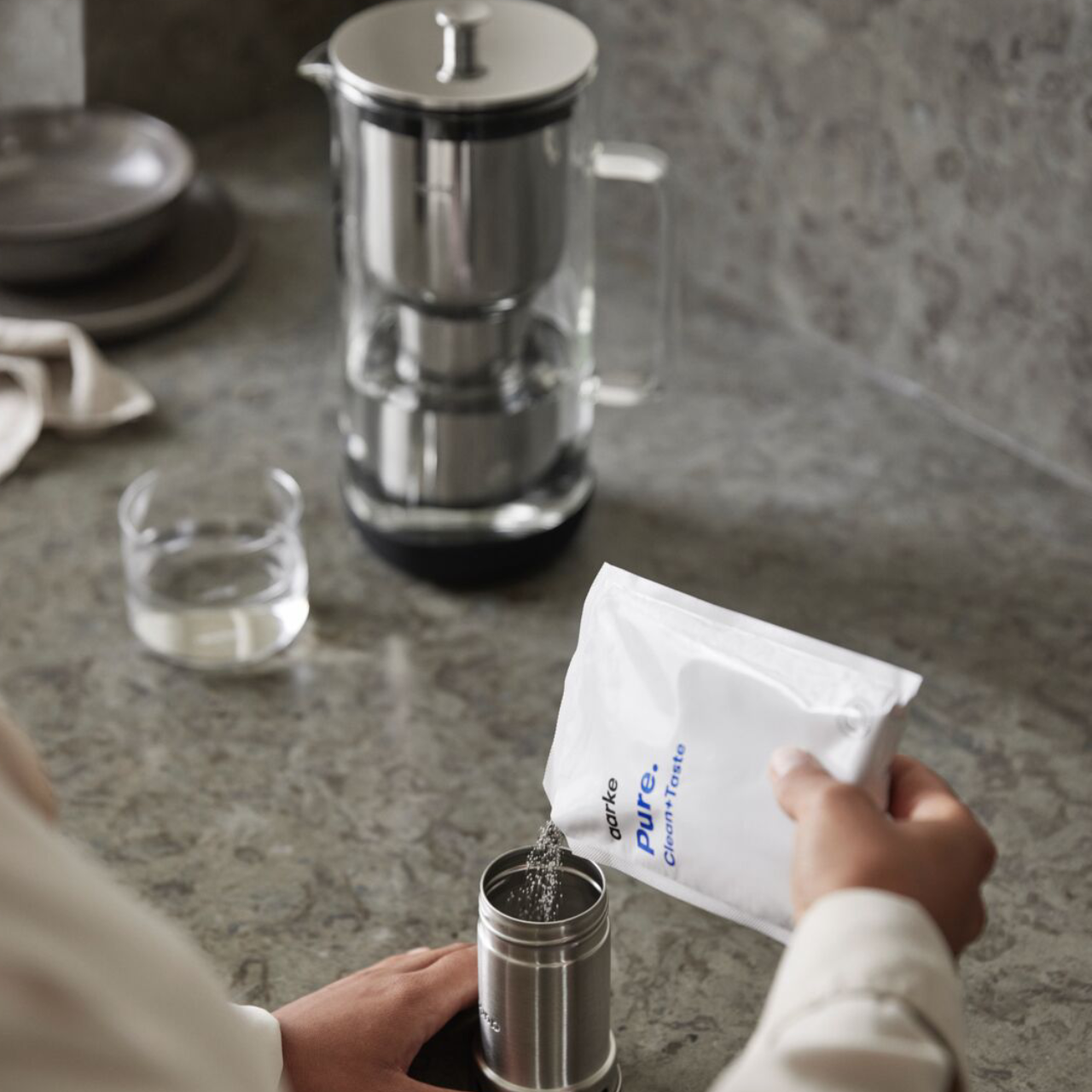 Aarke filter granulate: Now available in the BWT Online Shop!