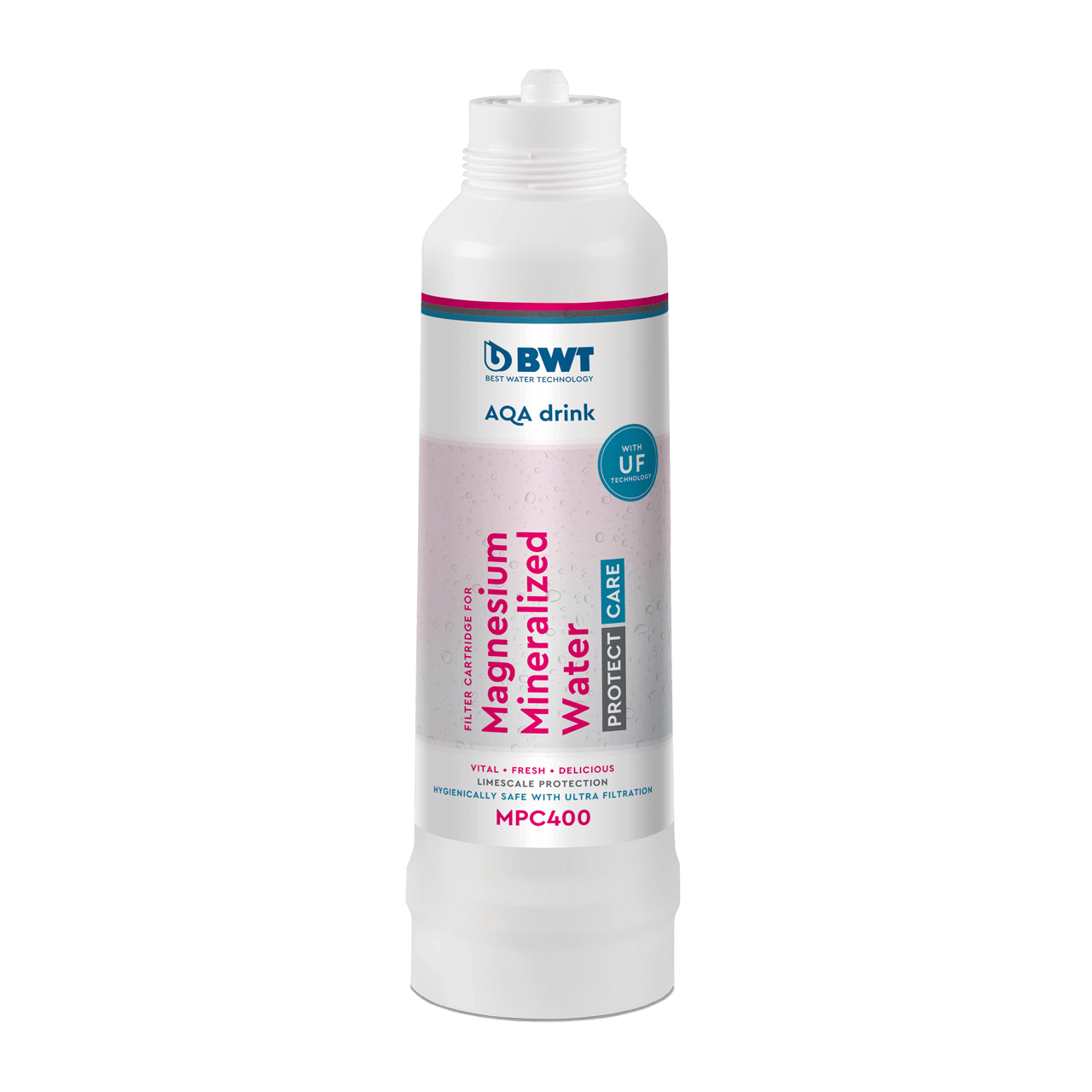 BWT filter cartridges for water filters and water dispensers